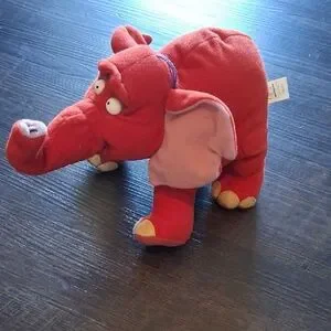 Disney | Toys | Rare Disney Tantor Plush Toy From The Movie Tarzan ...